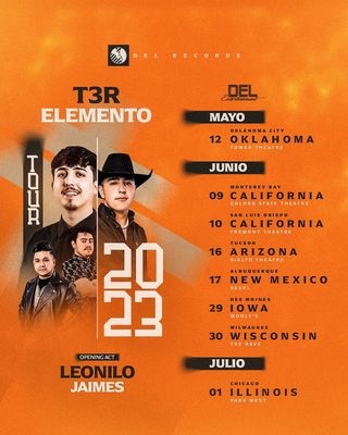 T3R Elemento at Golden State Theatre 2023 | Social Wave