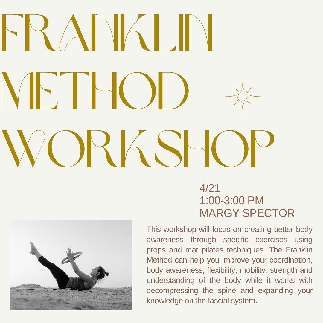 Franklin Method Pilates Workshop at Om Studios | Social Wave