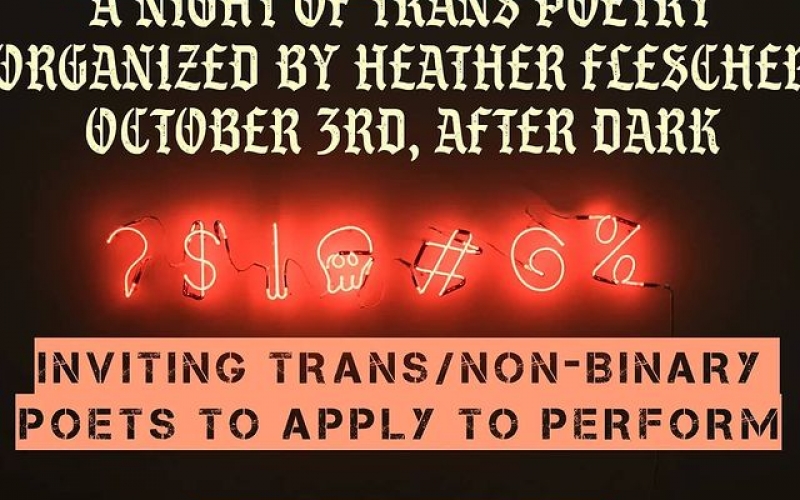 Seeking Transgender and Non-Binary Poets for Monterey Poetry Festival ...